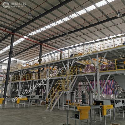 China 30TPH-60TPH Dry Mortar Production Line Full Automatic Remote Monitoring for sale