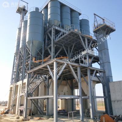 China 5TPH Dry Mix Mortar Production Line Dry Mortar Powder Making Machine for sale