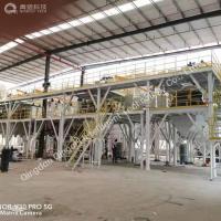 China 30Ton/Hour Dry Mixing Production Line 15KW-20KW Dry Mortar Line for sale