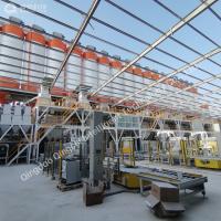 China Factory Type Dry Mortar Production Line 1TPH-5TPH Capacity Double Shaft Mixer for sale