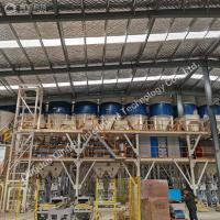 China 120T/Day Gypsum Powder Production Line Semi Automatic Or Fully Automatic for sale