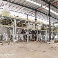 China Waterproof Impermeable Repair Mortar Production Line 10T/H - 32T/H for sale