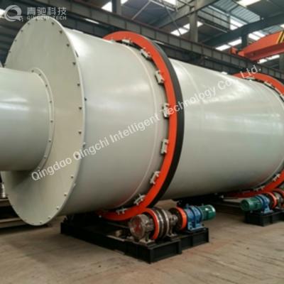 China 10-15TPH Rotary Sand Dryer Dry Mortar Rotary Dryer Industrial for sale