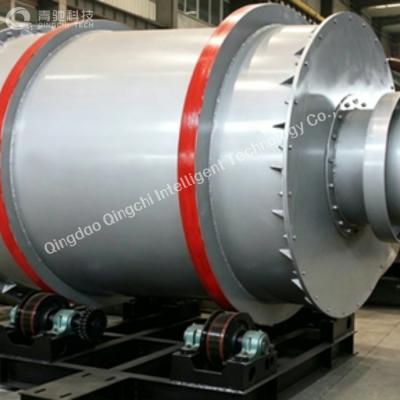 China Horizontal Rotating Dryer 15TPH-20TPH Triple Pass Rotary Drum Dryer for sale