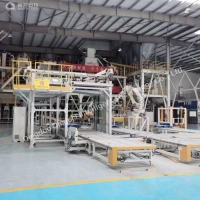 China High Level Palletizing Line Industrial Palletizer Equipment Fully Automatic for sale