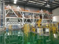 China Operation Workers 1 to 5persons Dry Mortar Production Line with Automatic System Batching and Weighting and Production Circle 3 to 6minutes for sale