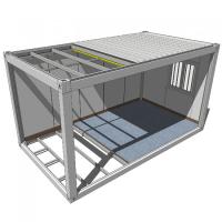 China Clinic Hospital Flat Pack Container House 20ft Modular Mobile Homes for sale