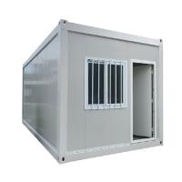 China Boxspace 20ft Flat-Packed Container House Prefabricate Houses 6x3 Meter Temporary Worker Housing 2 Bedroom With Toilet And Beds for sale