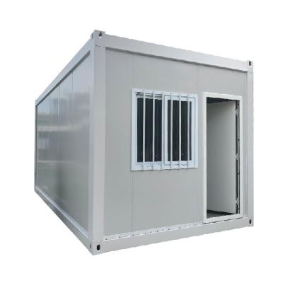 China Boxspace 20ft Flat-Packed Container House Prefabricate Houses 6x3 Meter Temporary Worker Housing 2 Bedroom With Toilet And Beds for sale
