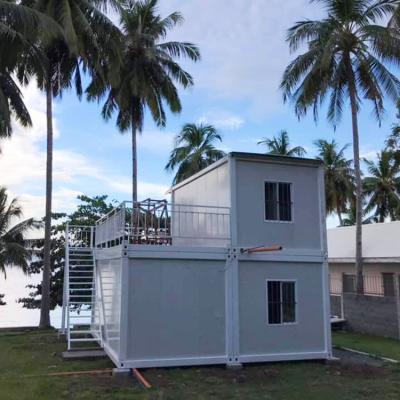 China Insulation Prefabricated Flat Pack Container House Construction Container Home With Luxury Decorations for sale