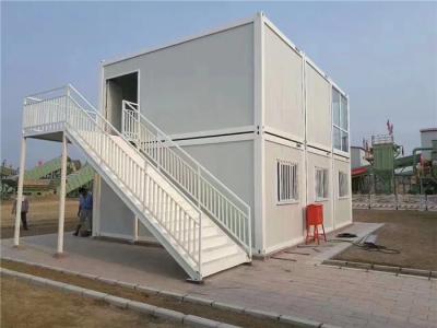 China BOX SPACE Modular Container House, Modbox Office For Construction Site And Mining Workers, 40HQ Can Load 17 Units for sale