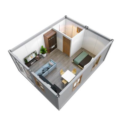 China Knock Down Container Prefabricated Camp House Prefab Apartment Building for sale