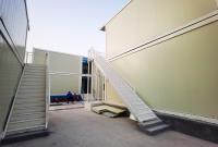 China Apartment Units Flat Pack Container House Prefabricated Prefab Living Cabins for sale