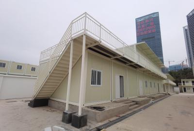 China Galvanized Steel Prefabricated Container House Mobile Prefab Cabin ISO9001 for sale