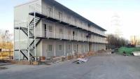 China Customizable Prefabricated Detachable Container House For Workers' Dormitory for sale