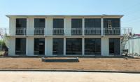 China Movable 2 Bedroom Prefab Homes , Galvanized Steel Expandable Prefab Homes for sale