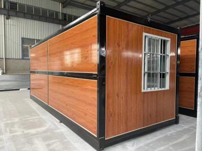 China 100% Ready Made Good Quality Steel Folding Container House With Electricity And Insulation Preinstalled for sale