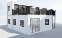 China 20ft 40ft Detachable  Container Prefab Container House Prefab Modular House Shipping Container Home Prefabricated Module House for sale