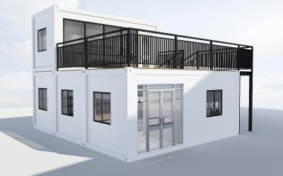 China 20ft 40ft Detachable  Container Prefab Container House Prefab Modular House Shipping Container Home Prefabricated Module House for sale