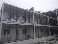 China BOX SPACE Mineral Camp Container Dormitory Luxury Prefab Tiny 20 40 FT Modular Container Home Portable Site Office for sale