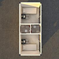 China BOX SPACE Cheap Price 20ft Workshop Prefab Container House With Kitchen, Modular Portable Homes With Decorations for sale