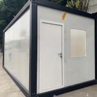 China Boxspace Prefabricated House Storage Container House Tiny Homes Ready To Ship Homeless Shelter Prefab Container House for sale