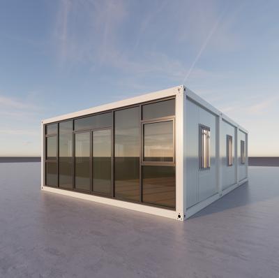 China BOX SPACE Modular Housing Real Estate Houses Prefab Gartenhaus Fast Building Prefabricated Homes For Ecuador for sale