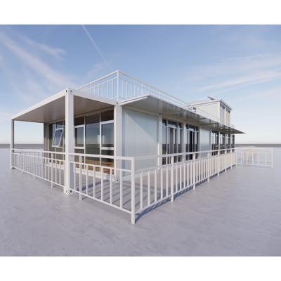 China Steel Structure Knock Down Container House Prefabricated Modular House Garage Prefabricated Mobile Office for sale