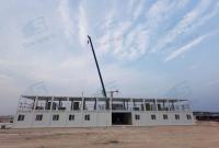 China Low Price Hospital Red Cross Isolation Ward Isolation Fitted Detachable Clinic Container Flat Pack Container House for sale