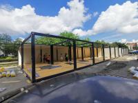 China Tiny House Construction Kit Prefabricated Office For Site Movable Site Office Container Worker Dormitory for sale
