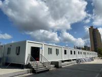 China BOX SPACE Flat Pack Container Clinic Flat Pack Container Hospital For Emergency for sale