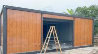 China Portable Cabin Office Modular Container Storage Prefabricated Warehouse Flat Pack Storage Container for sale