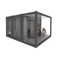 China 40ft Customized Prefabricated Modular Homes 4 Bedroom Tiny House Prefab Houses Fast Build for sale