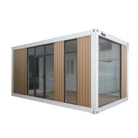 China Boxspace 10x20 Container Houses Prefab Container House with Solar Electricity Strong Prefab Container House Cyclone Resistant for sale