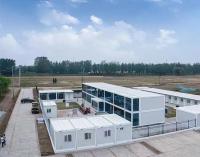 China Prefabricated House Container Prefab School Building Temporary Offices Prefabricated Dormitory Low Cost Container Classroom for sale
