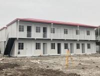 China Boxspace Popular Long Service Life Tiny House Detachable Prefabricated Container House Site Dormitory Prefab House for sale