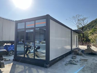China 40 Foot Container Office Movable Customized Commercial 20ft Office Container With Bathroom And Modern Outlook for sale