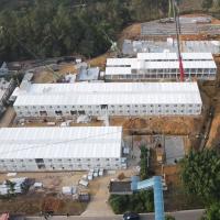China Prefab House Kits In Puerto Rico Office Containers 2 Storey Stackable Portable Cabin For Mining Site Worker for sale