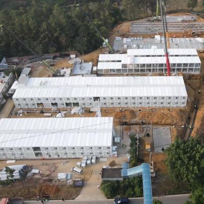 China Prefab House Kits In Puerto Rico Office Containers 2 Storey Stackable Portable Cabin For Mining Site Worker for sale