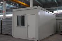 China Boxspace Container Van House Prefabricated Homes Pakistan Container House 20ft With Kitchen And Toilet for sale