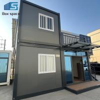 China 20ft X 20ft Two Storey Container Office With Roof Decking Home Office And Holiday House For Personal Use for sale