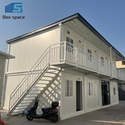 China Boxspace Modular Homes Prefabricated 20ft 40ft Modular Container House Home Office Cabin House Stackable Container Houses for sale