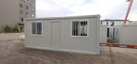 China Manufacturer 20ft Prefab House Z Folding Container Prefabricated Mobile Home Camp Office Storage Box Container House for sale
