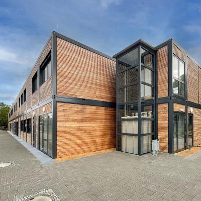 China Boxspace Cost-Effective Modular House 2 Story Customizable Modular Building Prefabricated Home Office With Insulation Layer for sale