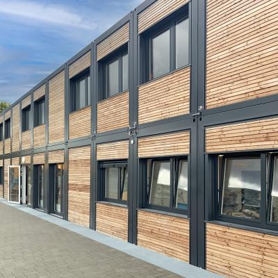 China Prefabricated House Office Space Container Modular Structure Home With Customized Floor Plan And Bathroom for sale