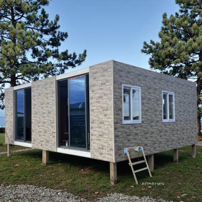 China BOXSPACE Garden House Hotels Resorts Containers Modular Hotel Prefab Apartment Building Studio Room For Backyard for sale