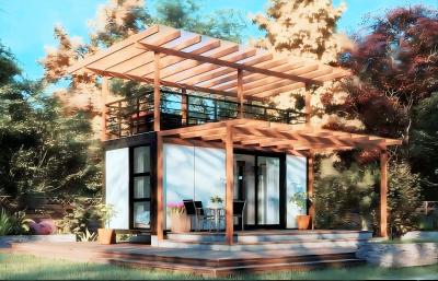 China Boxspace High-Custom Prefabricated House Tiny House From China 20ft Modular Prefab House Home Prefab Modern House With Isolation for sale