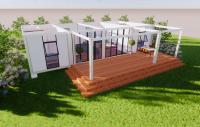 China Boxspace Flexible Designs 2 Bedrooms Modular Home Prefabricated Container House Hotel Room Container Houses Motel For Airbnb for sale