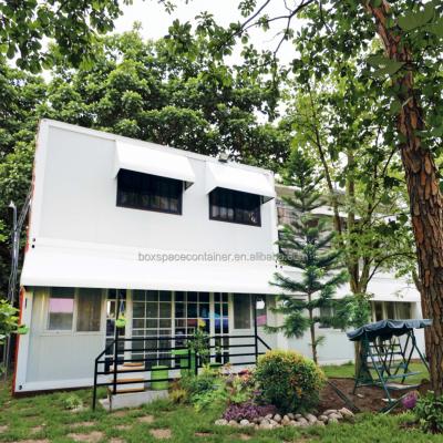 China Boxspace Prefab Modular Homes 40ft Flat Pack Modular Stackable Container Homes Portable Homes 2 Bedroom Container House for sale