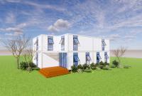 China Boxspace EPS Modular House 3 Bed 3 Bath Tiny Houses From China Slovenia Living Prefab Modular Container House for sale
